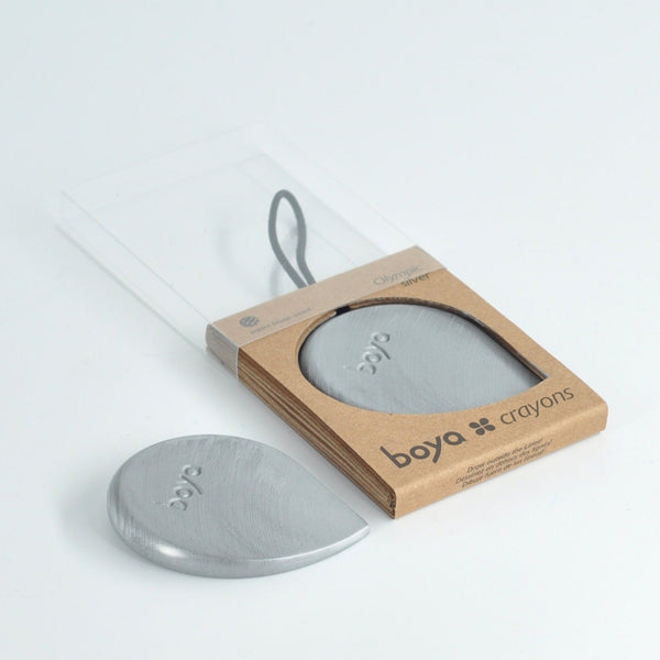 Boya Crayons - Individual Crayon - Olympic Silver (Silver)