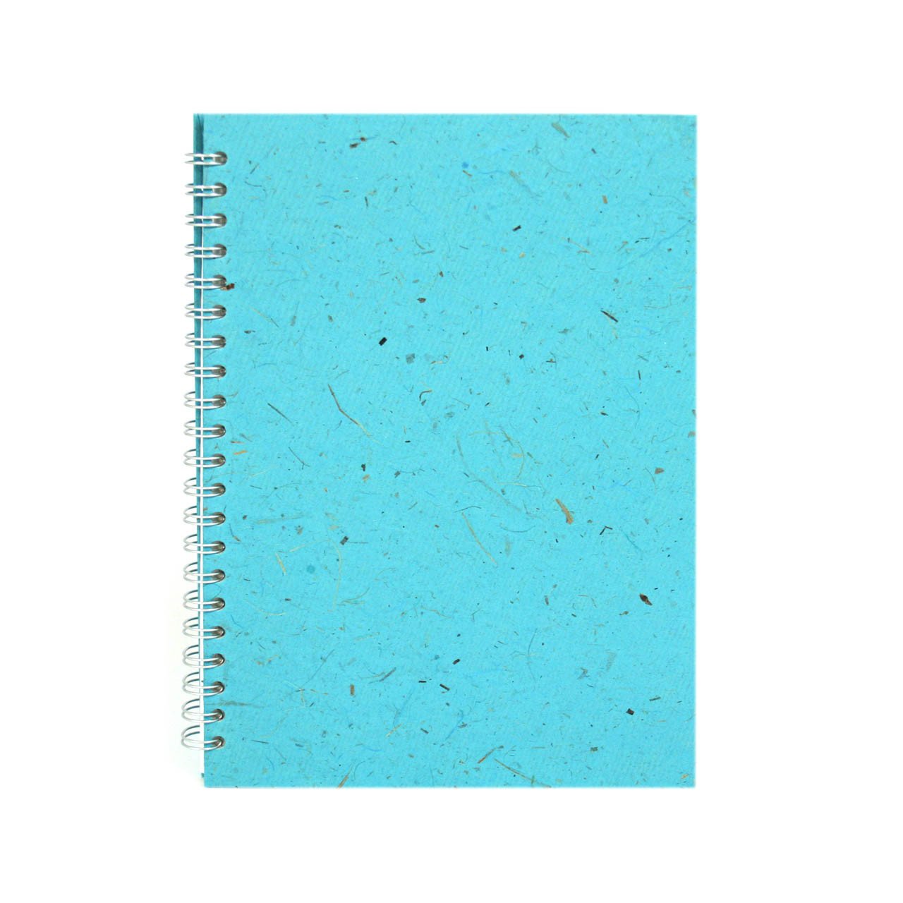 Custom A4 Portrait, Sky Blue Notebook | Pink Pig