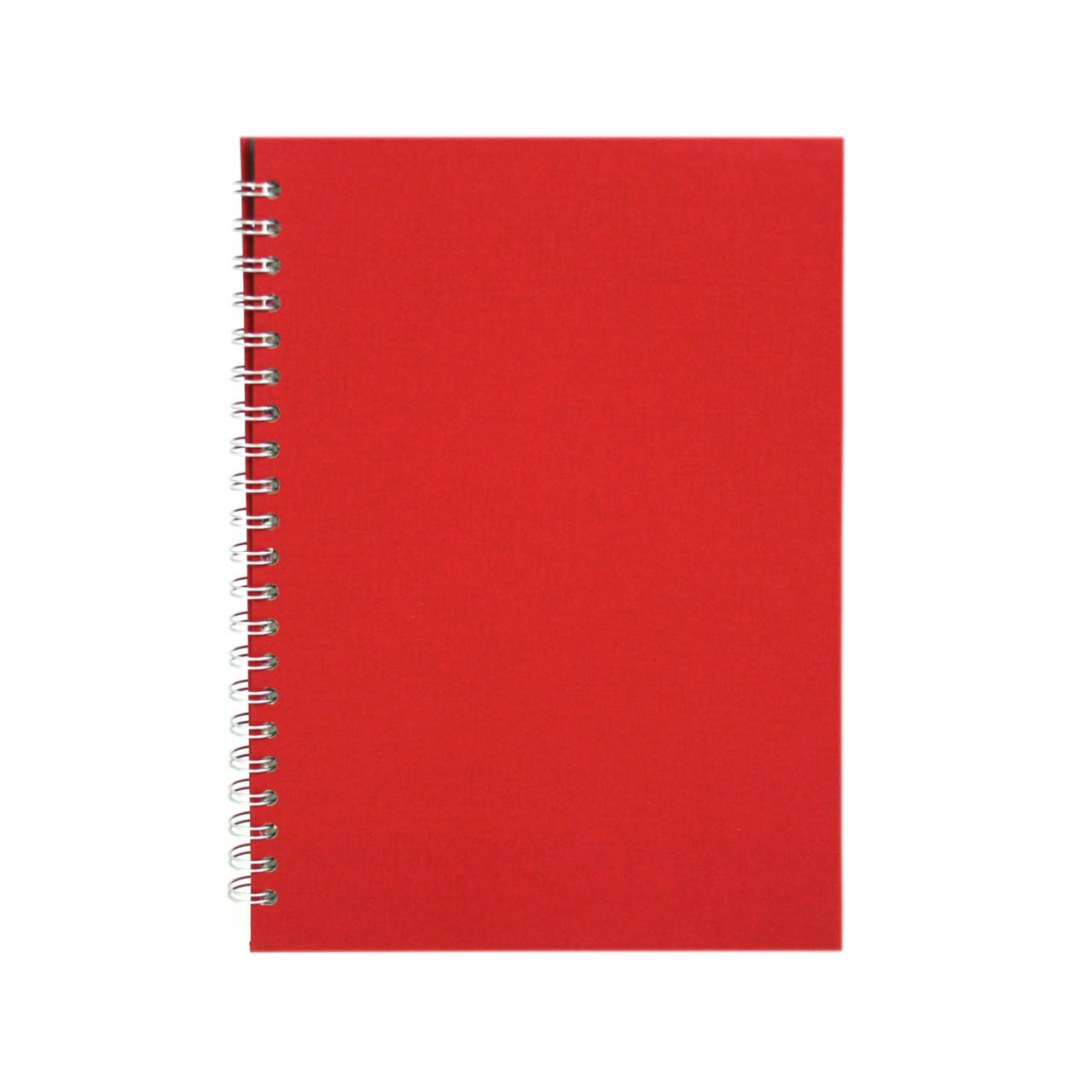 Custom A4 Portrait, Eco Red Notebook | Pink Pig